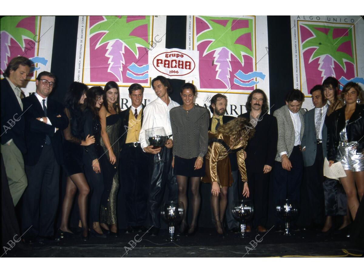 Personalidades diversas en la discoteca Pachá en Madrid - Archivo ABC