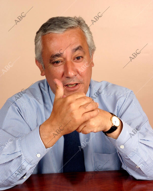 Javier Arenas en la sede del Pp - Archivo ABC