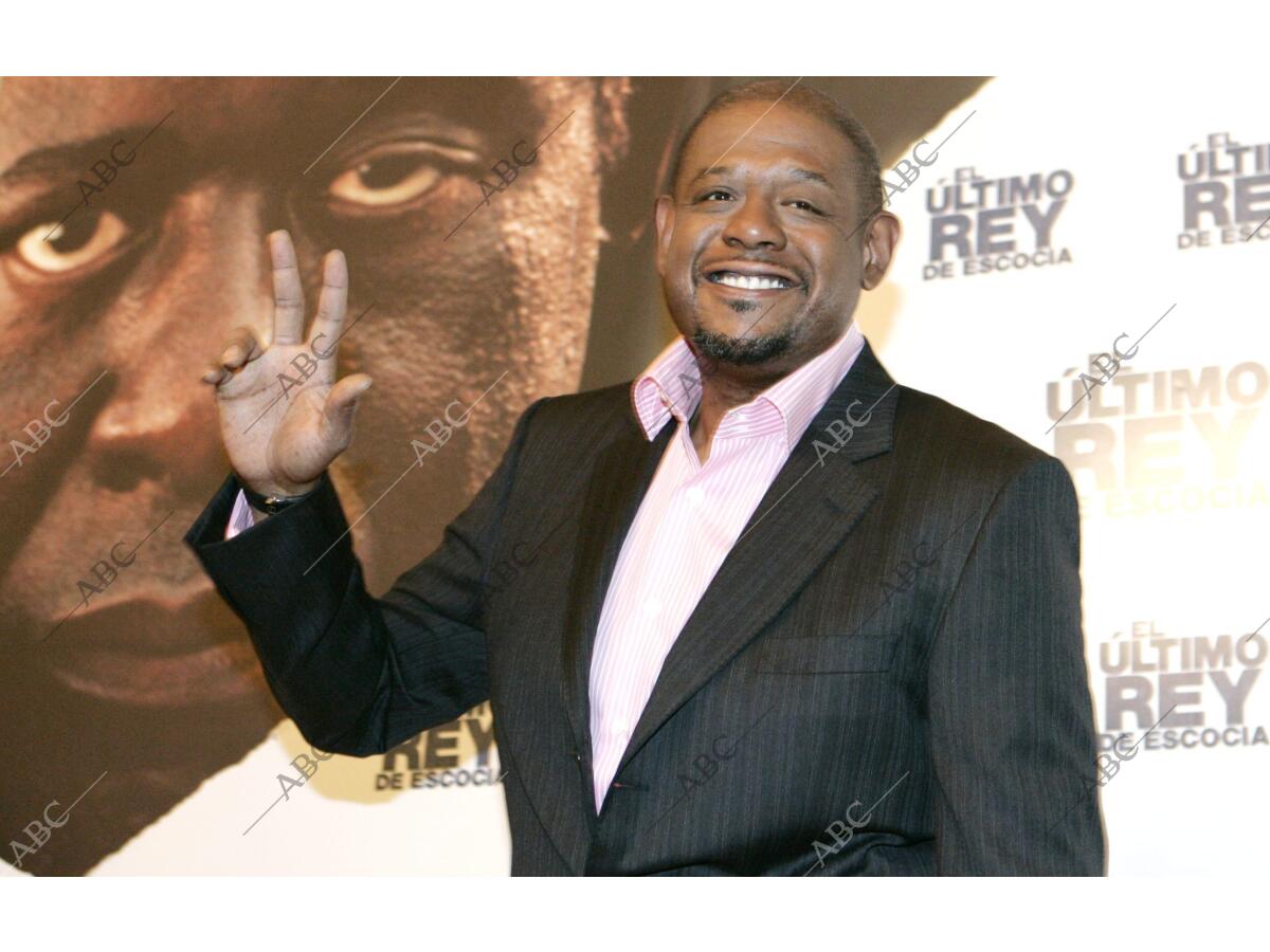 El actor americano Forest Whitaker presenta su última película, El ...