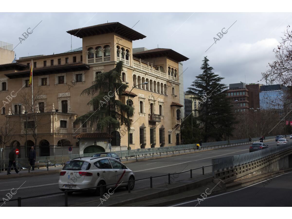 En la imagen, el palacio de Bermejillo se convirtió en sede del ...