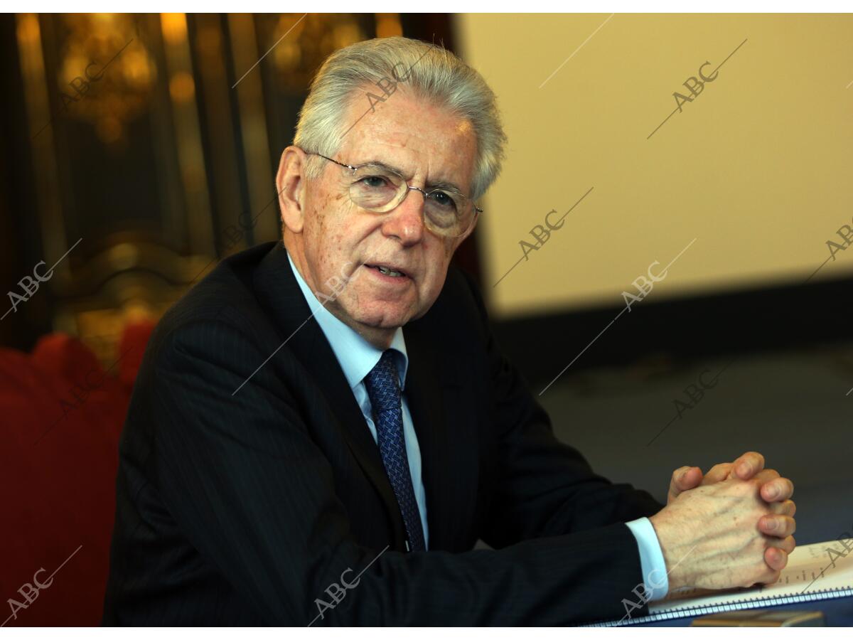 entrevista a mario monti.-foto ernesto agudo.archdc - Archivo ABC