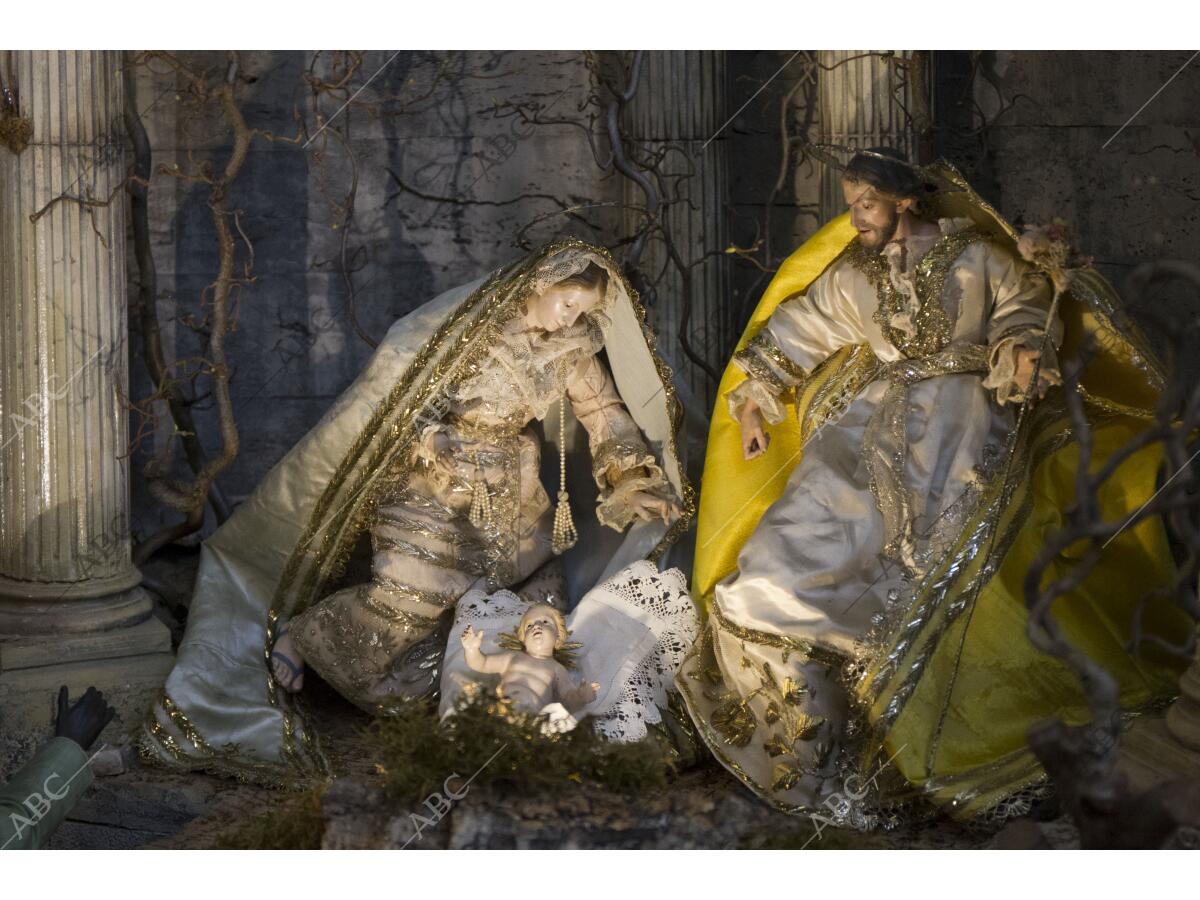 Belén en el palacio de Real - Archivo ABC