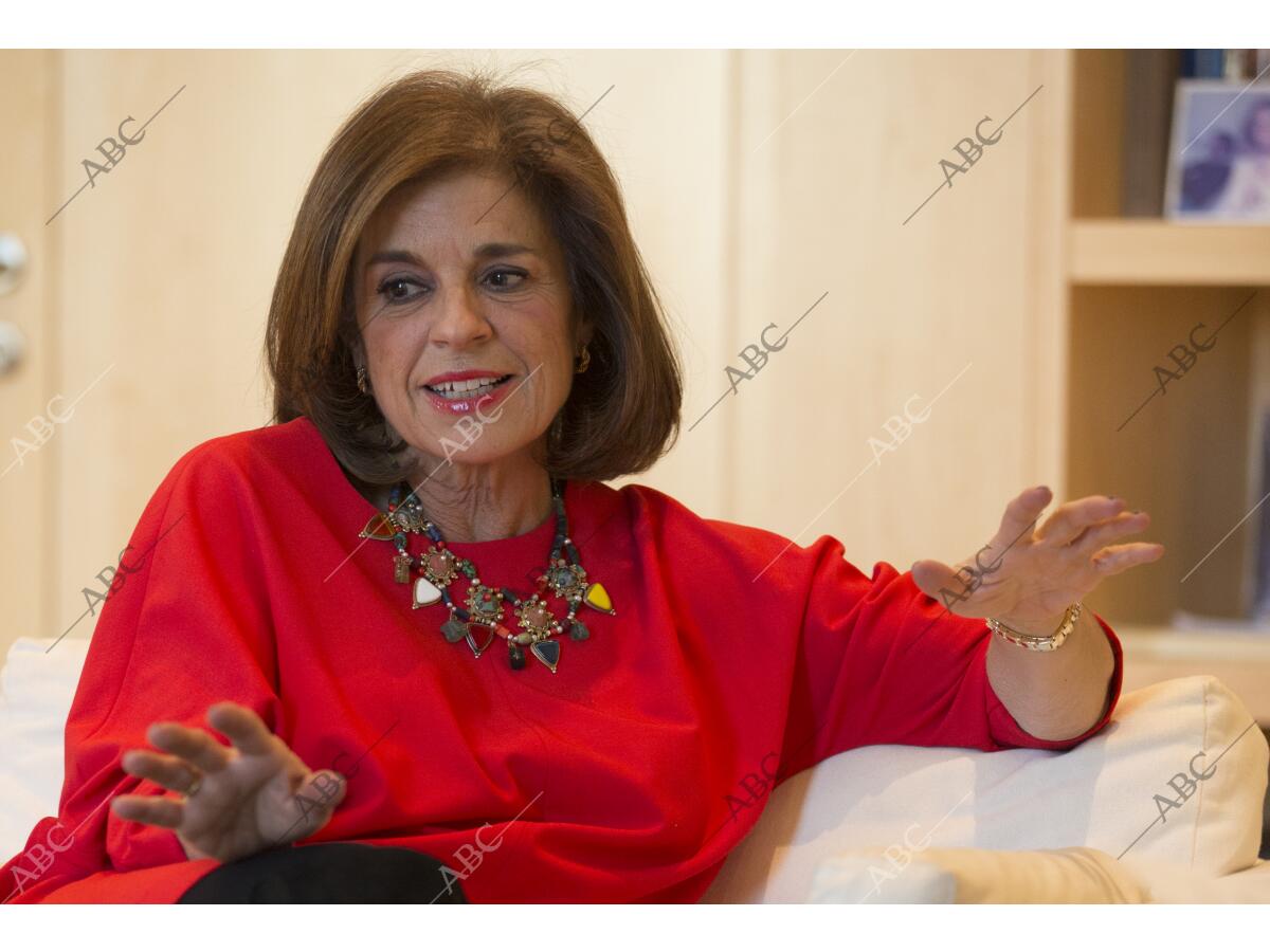 Entrevista con la alcaldesa de Madrid Ana Botella - Archivo ABC