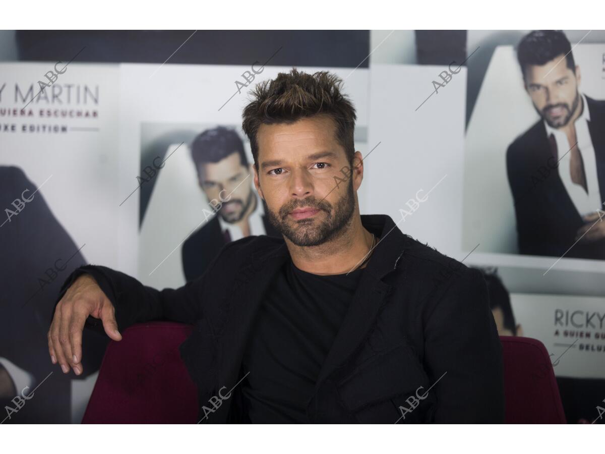 Presentación del disco de Ricky Martin - Archivo ABC