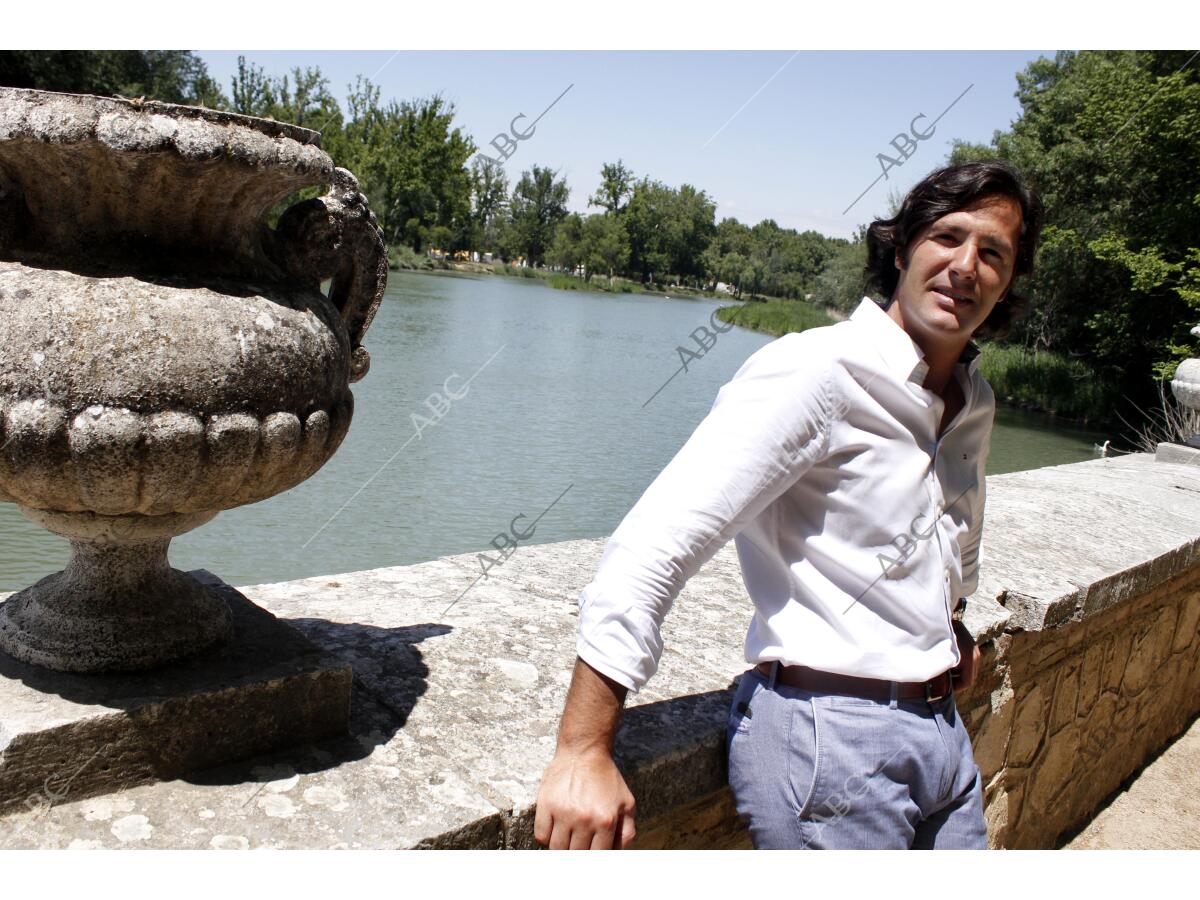 El torero David Mora durante una entrevista con ABC - Archivo ABC