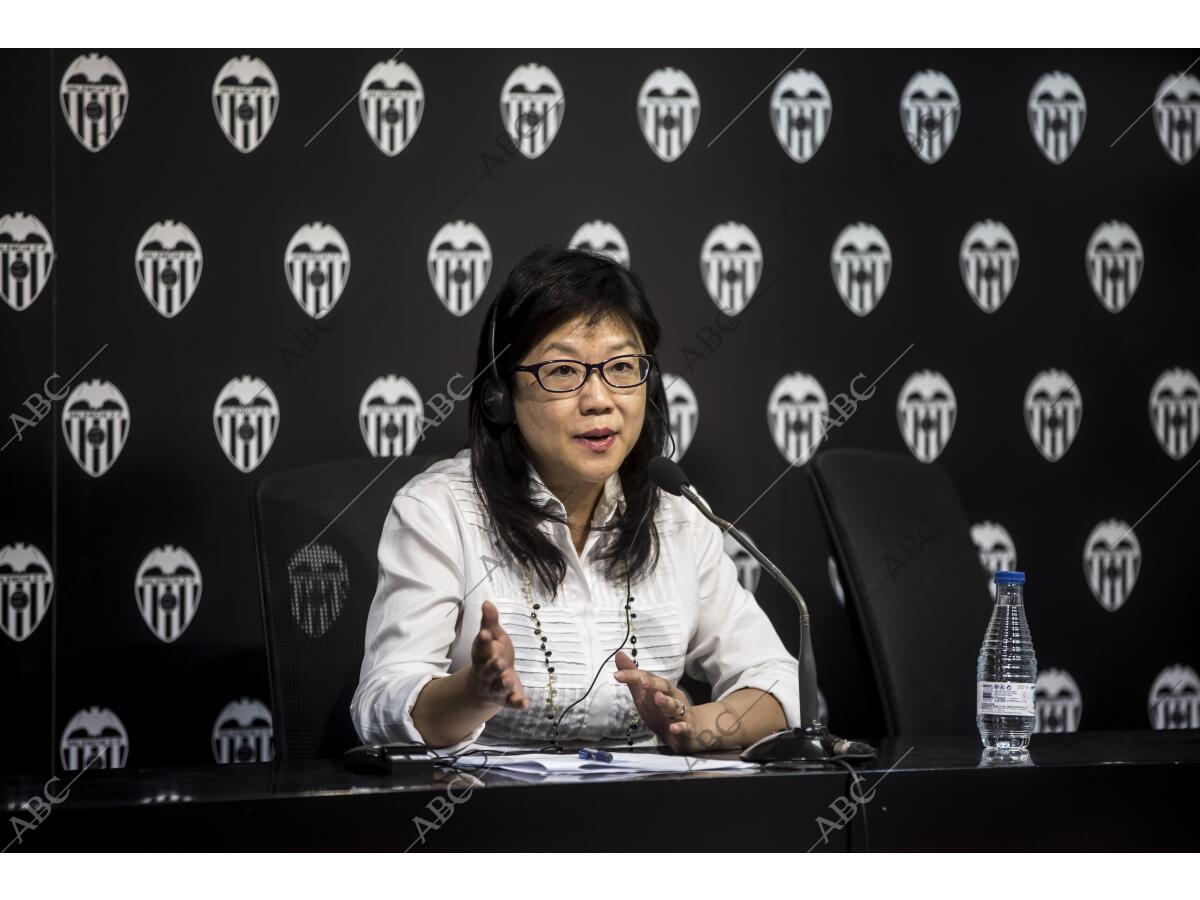 Lay Hoon en rueda de Prensa - Archivo ABC