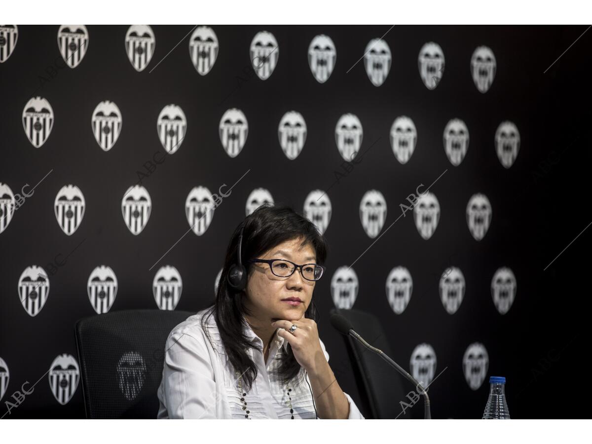 Lay Hoon en rueda de Prensa - Archivo ABC