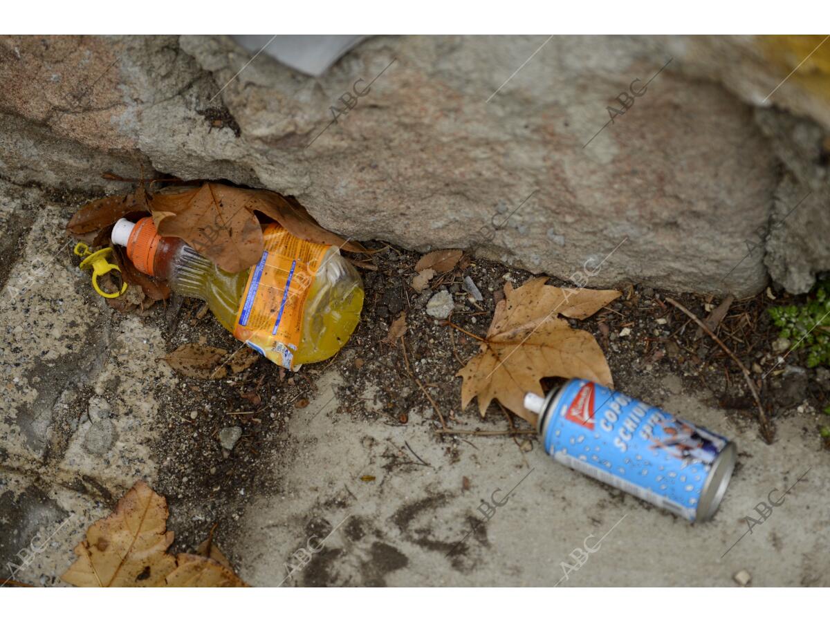 Reportaje sobre la suciedad en las calles de Madrid - Archivo ABC