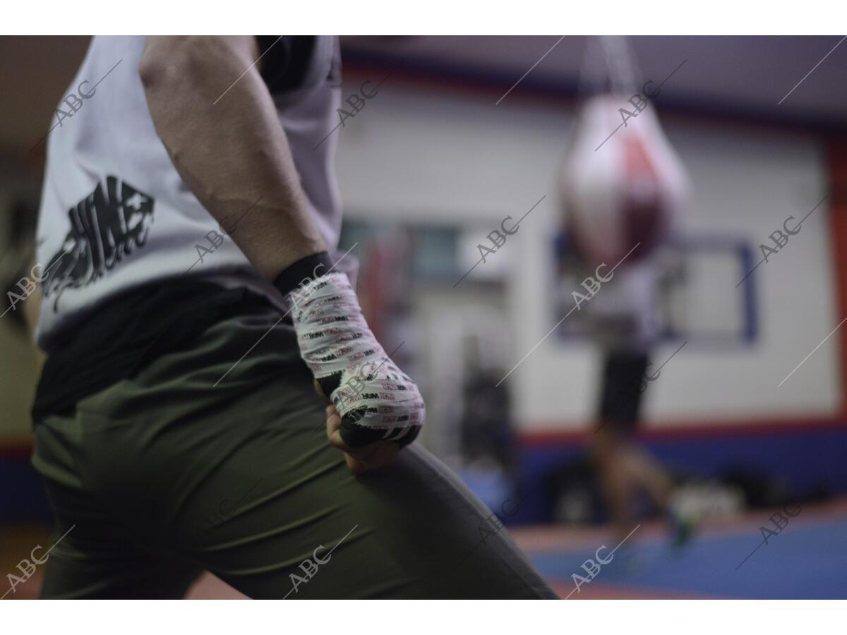 Escuela de boxeo el Rayo - Archivo ABC
