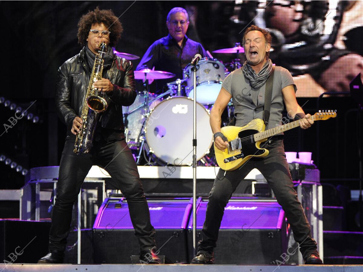 Concierto de Bruce Springsteen en el Santiago Bernabéu - Archivo ABC