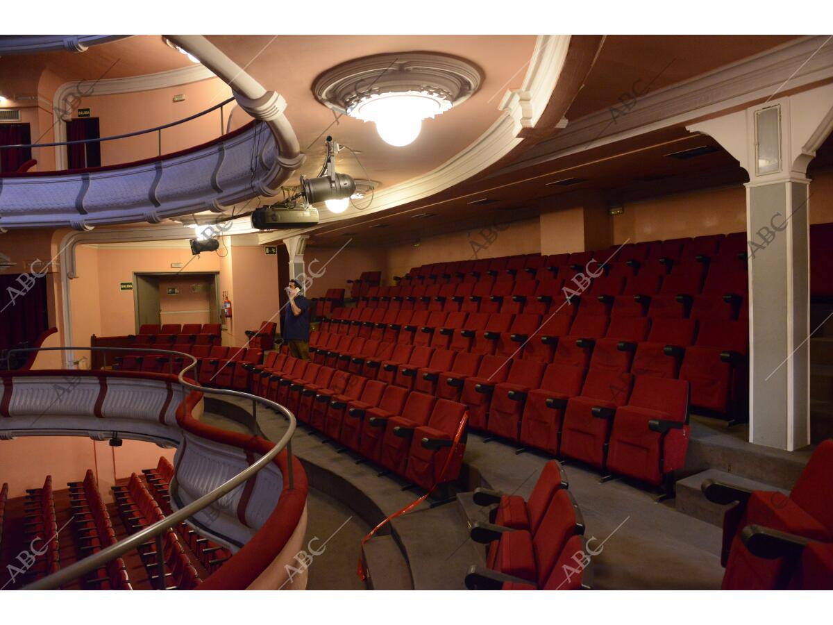 Interior del teatro Reina Victoria - Archivo ABC