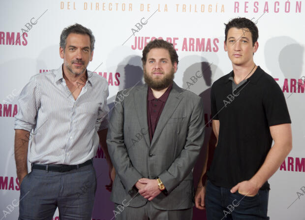 Photocall de la película «Juego de armas», con su director Todd ...
