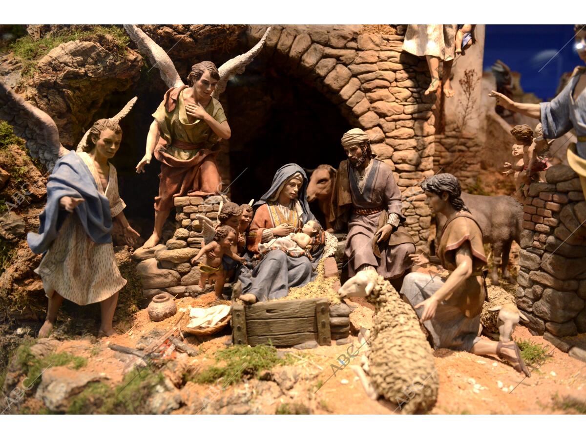 El Belén del ayuntamiento de Madrid - Archivo ABC