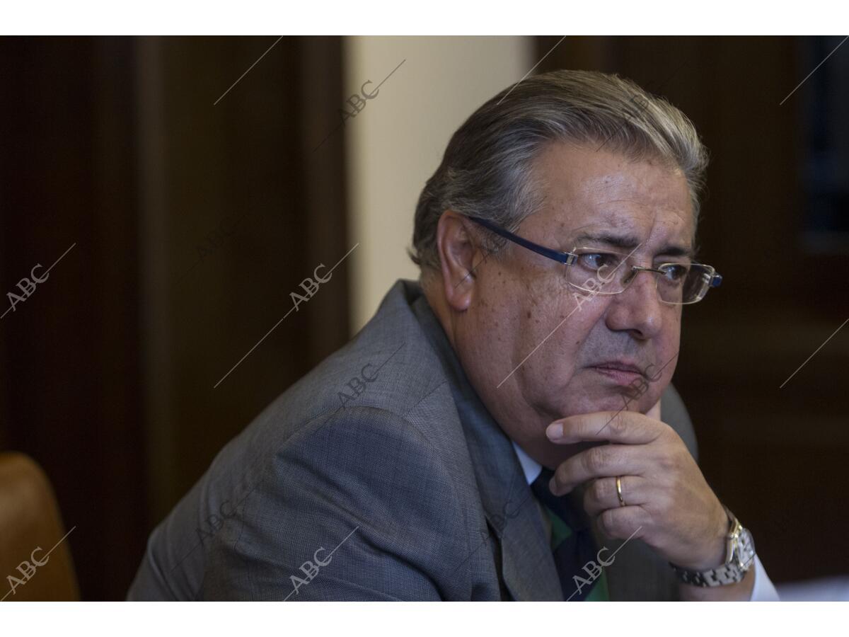 Entrevista al ministro de interior Juan Ignacio Zoido - Archivo ABC