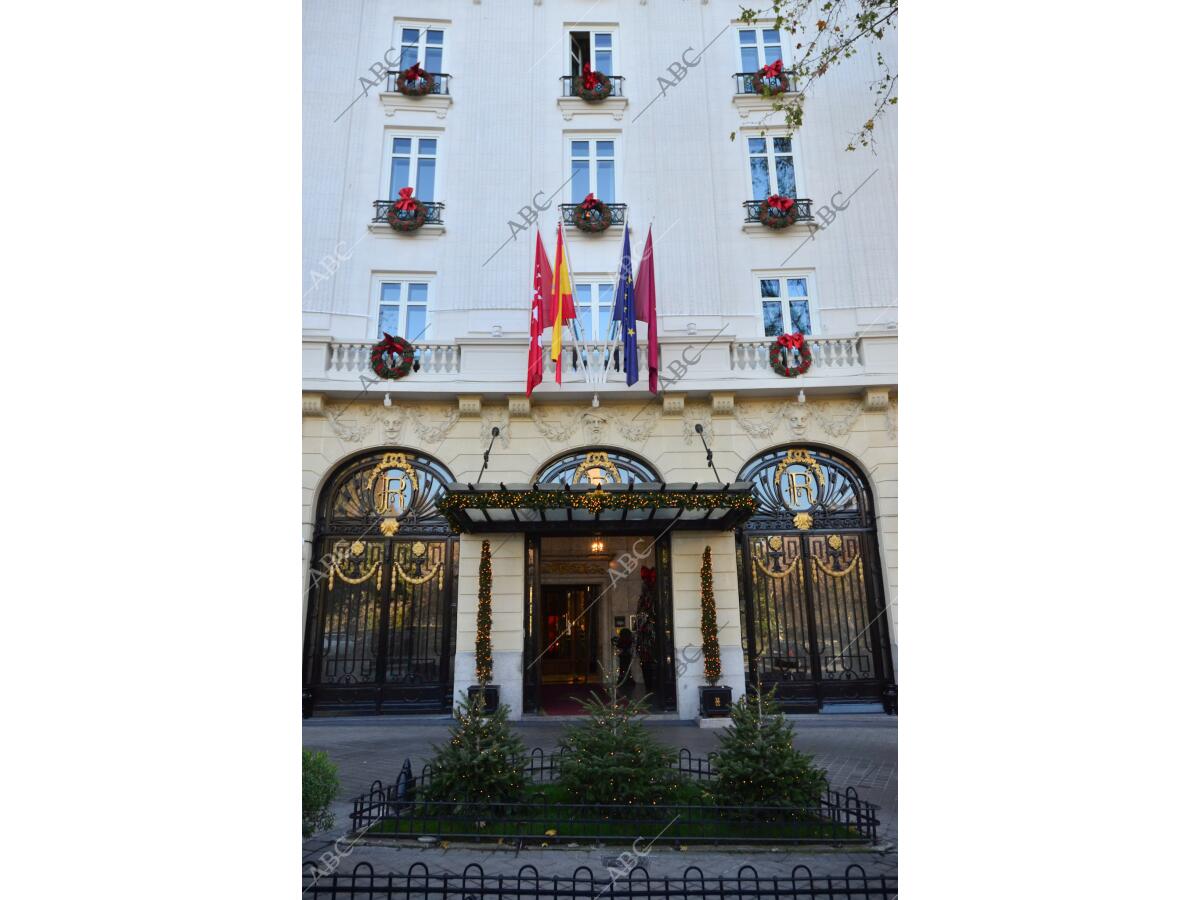 Fachada del hotel Ritz de Madrid - Archivo ABC