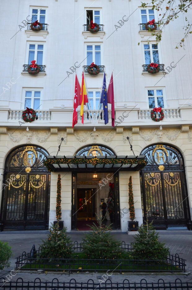 Fachada del hotel Ritz de Madrid - Archivo ABC