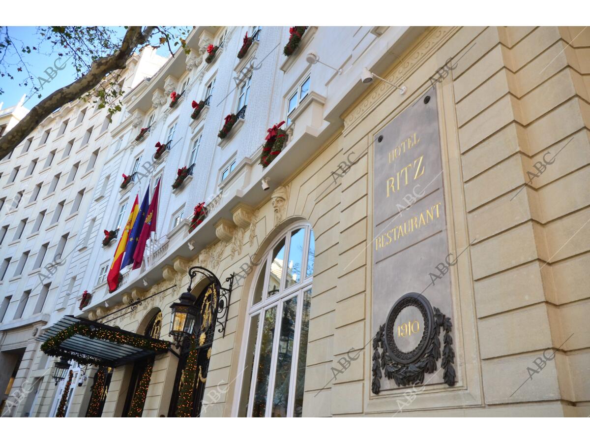 Fachada del hotel Ritz de Madrid - Archivo ABC