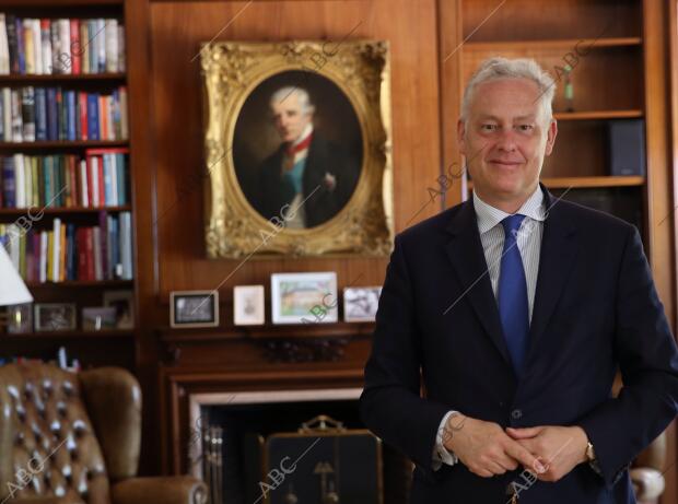 Entrevista A Simon Manley, embajador de reino Unido en España - Archivo ABC