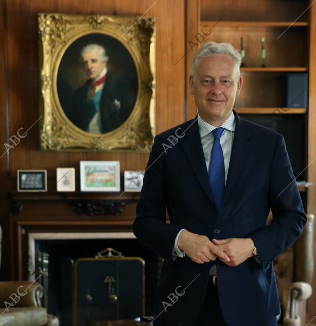 Entrevista A Simon Manley, embajador de reino Unido en España - Archivo ABC