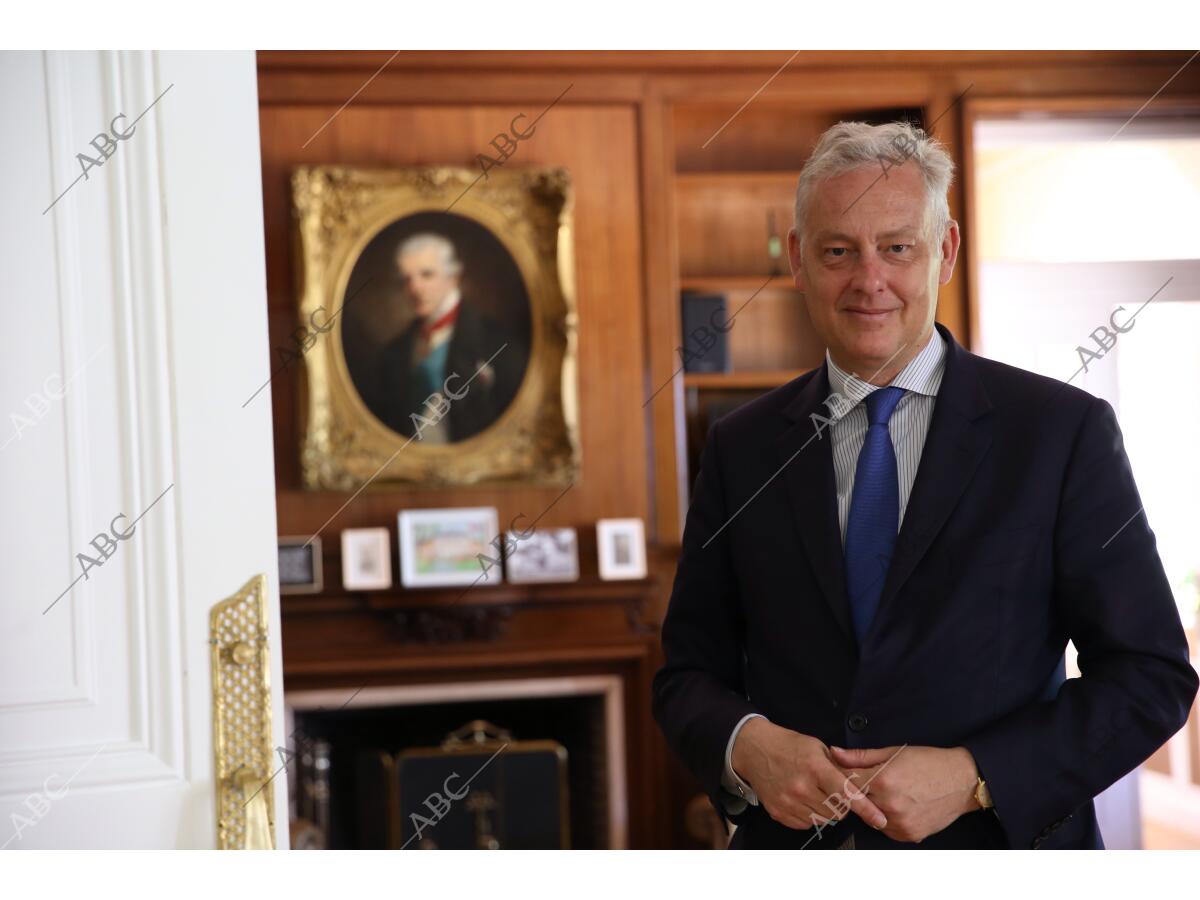 Entrevista A Simon Manley, embajador de reino Unido en España - Archivo ABC Entrevista A Simon Manley, embajador de reino Unido en España - Archivo ABC