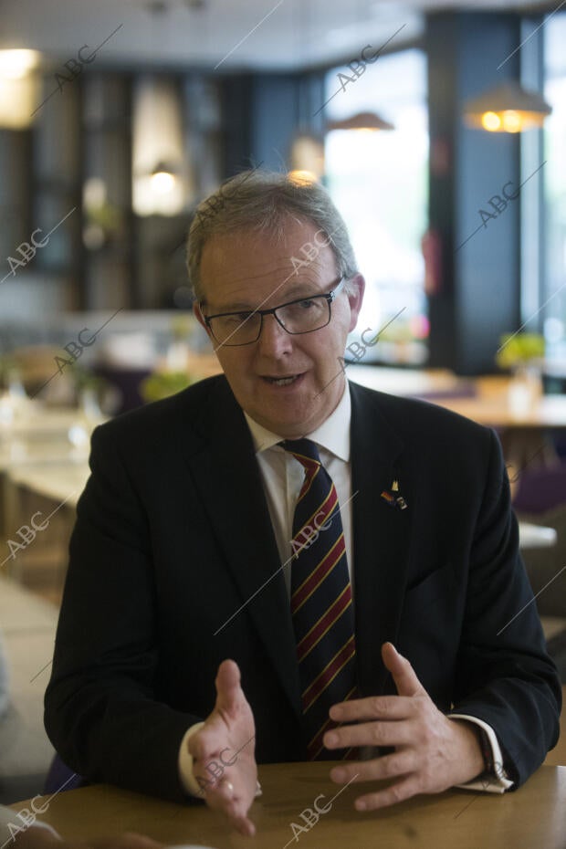 Entrevista al político alemán Axel Voss - Archivo ABC