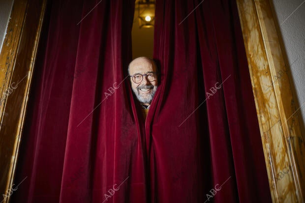 Retratos posados al actor Miguel Rellán, que está trabajando ...