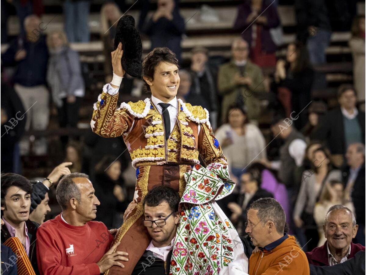 Andrés roca Rey en la Feria de Fallas de Valencia - Archivo ABC