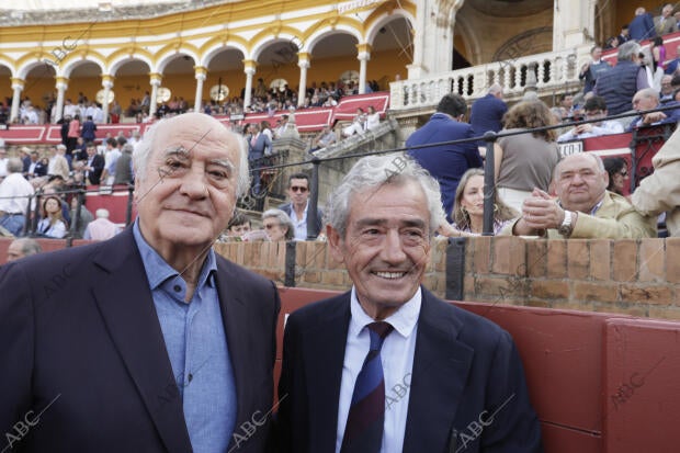 En la imagen, Ramón Valencia y José María Pacheco - Archivo ABC