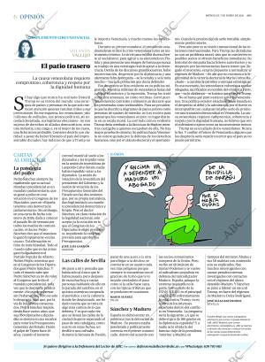 Periódico ABC SEVILLA 07-01-2026,portada - Archivo ABC