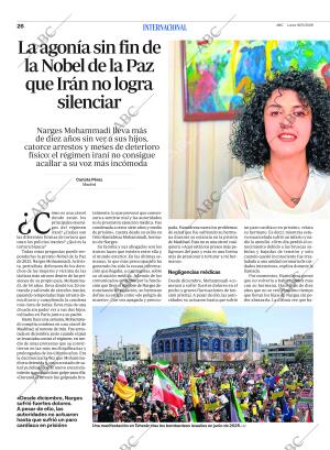 Periódico ABC MADRID 18-05-2026,portada - Archivo ABC