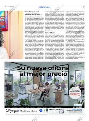 Periódico ABC MADRID 18-05-2026,portada - Archivo ABC