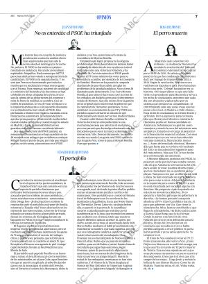Periódico ABC MADRID 19-05-2026,portada - Archivo ABC