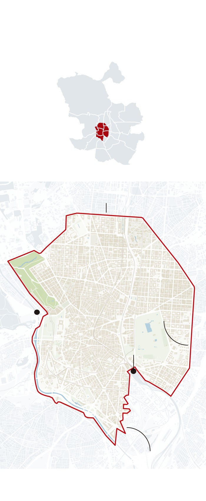 Madrid solo permitirá pisos turísticos en el centro histórico en ...