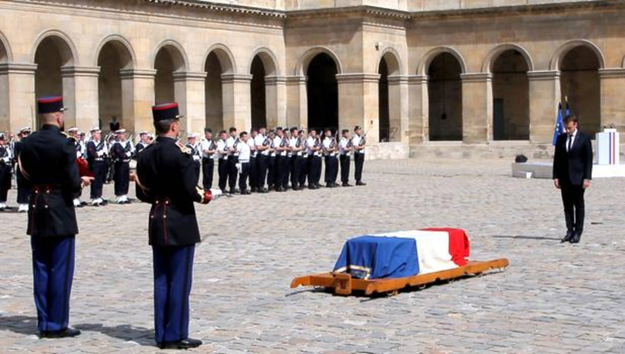 Simone Veil reposará en el Panteón de París junto a su esposo
