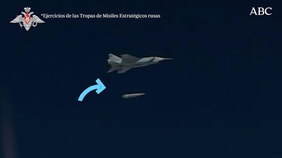 Así es el misil Kinzhal, la daga rusa que alcanza Mach 10