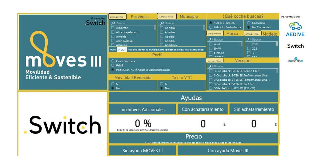 La App gratuita para conocer todos los descuentos del Moves III