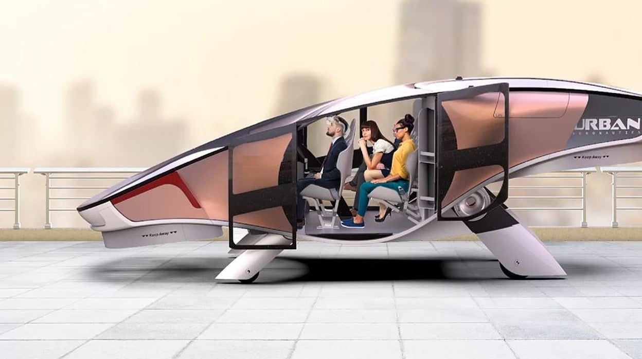Cityhawk, el primer coche volador eléctrico impulsado por hidrógeno