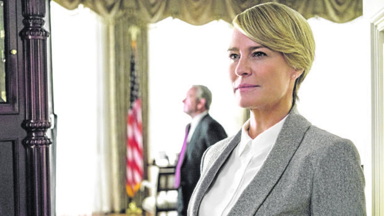 Robin Wright («House of cards»): «Trump nos está robando las ideas de ...