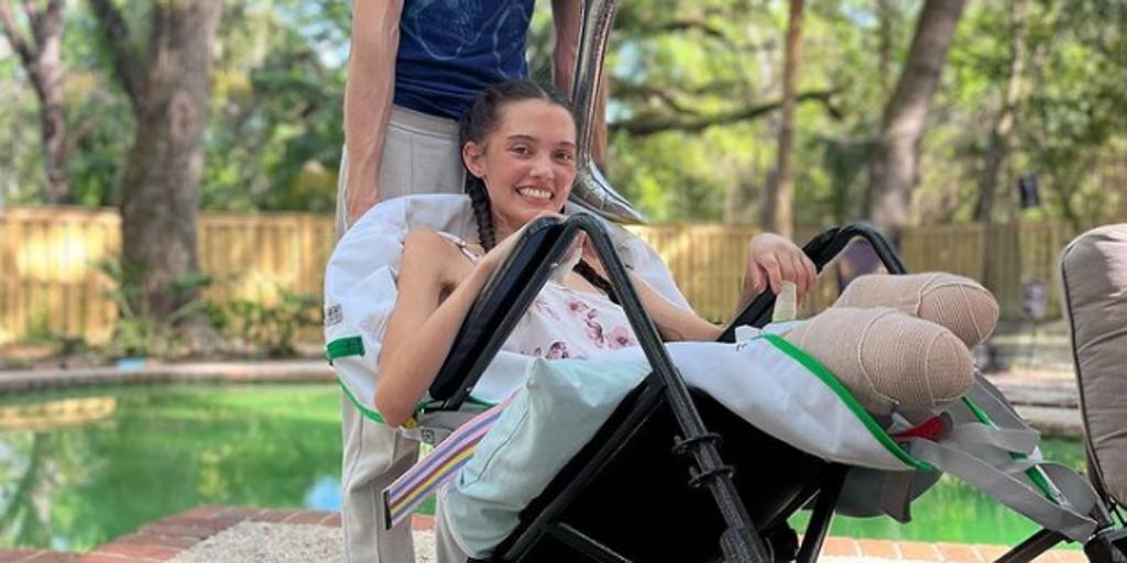 La lección vital de Claire Bridges, la modelo de 21 años que ha perdido ...