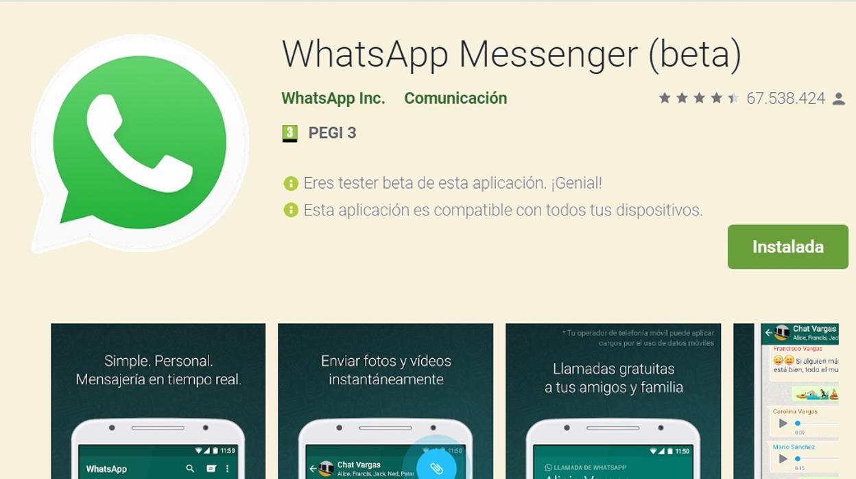 ¿Quieres ser el primero en tener todas las novedades de WhatsApp ...