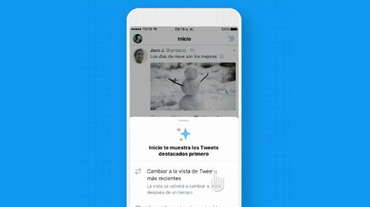 Twitter ya permite cambiar el «timeline» de los tuits más destacados a ...