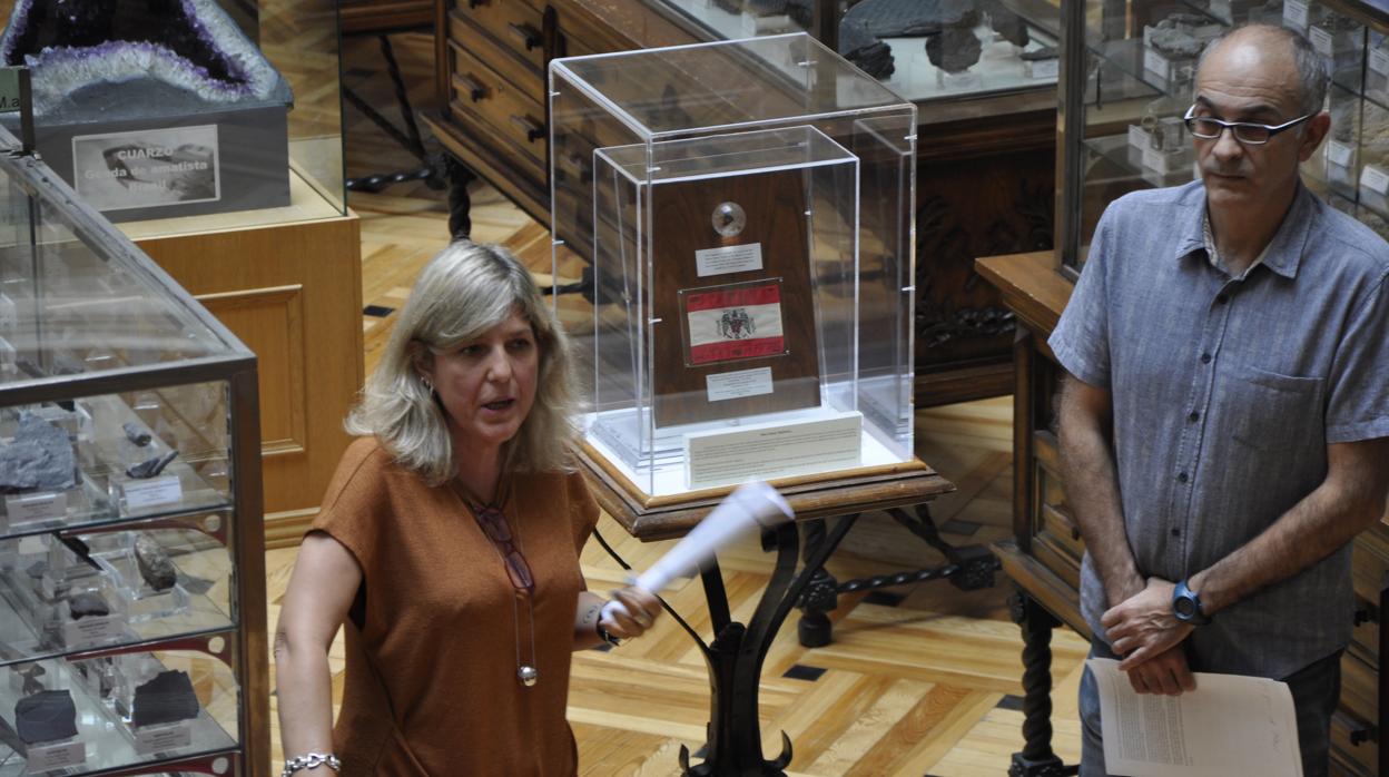 El pedazo de roca lunar que está en un museo de Madrid