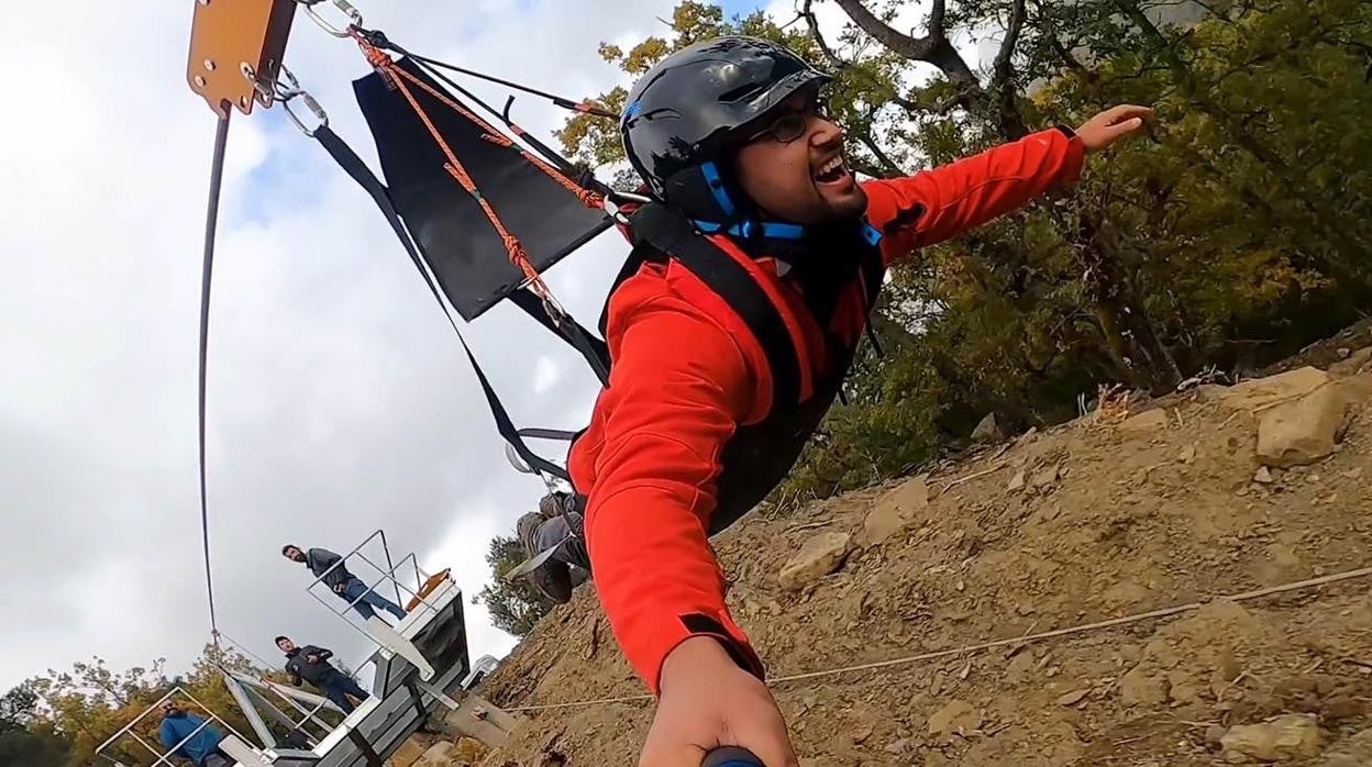 Una nueva tirolina en las puertas de Ordesa aspira a ser la más rápida ...